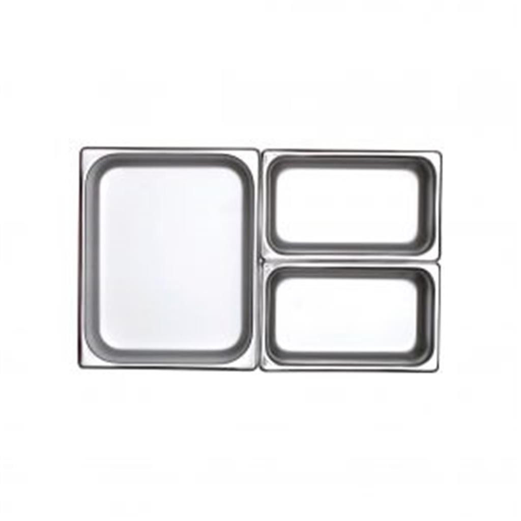CHEF INOX ANTI-JAM STEAM PAN-1/2 SIZE 100MM – Premium Food Packaging Online | Wholesalepak Sydney
